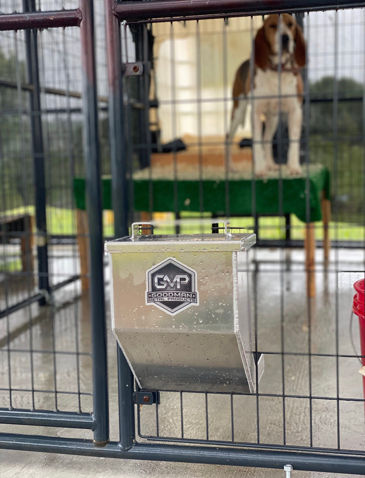Kennel Feeder/Dog Feeder. – Goodman Metal Products